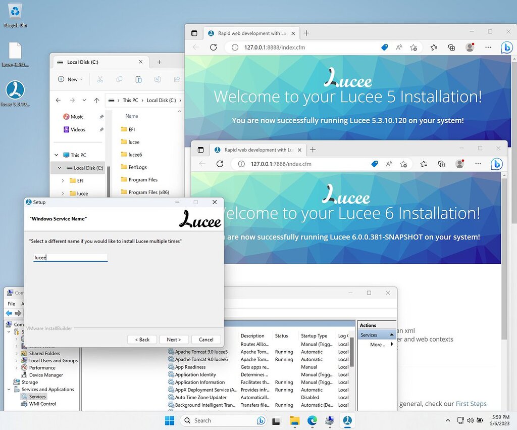 Windows Installer Now Supports Custom Service Names Allowing Side By Side Installs Hacking